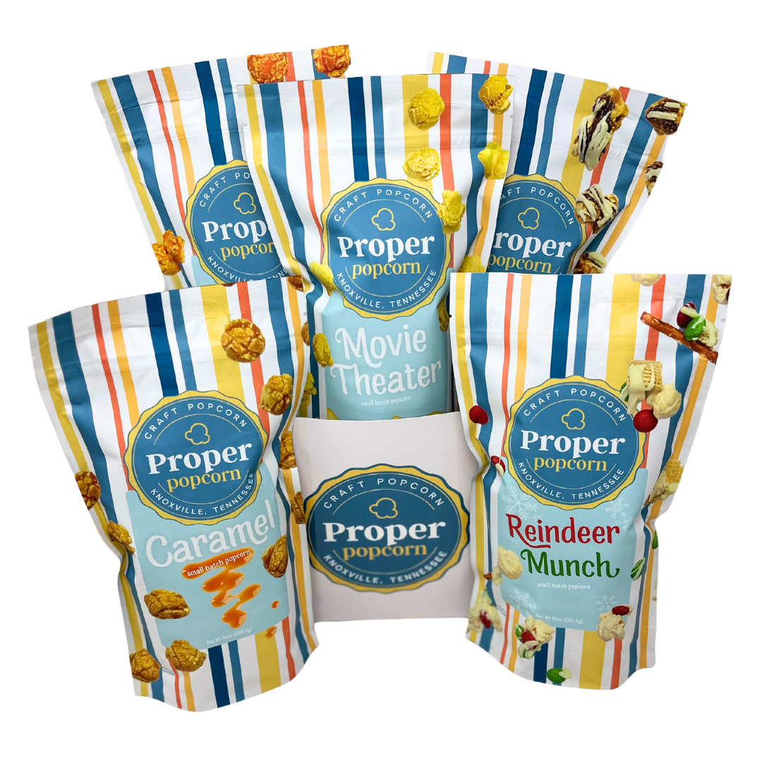 The Holiday Sampler Gift Box – Proper Popcorn