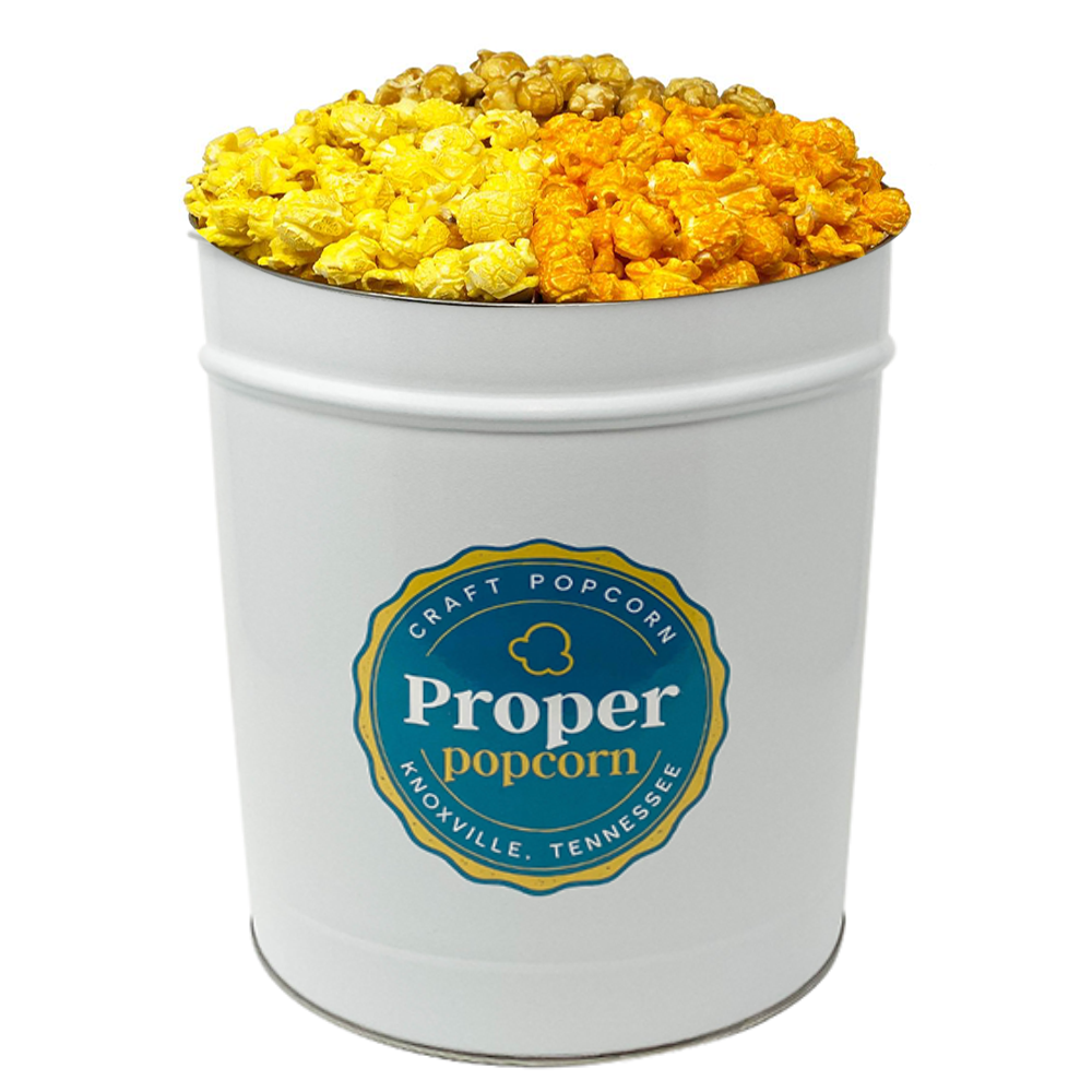 Everyone's Favorite Tin - 3.5 Gallon - Movie Theater, Caramel, and Che ...