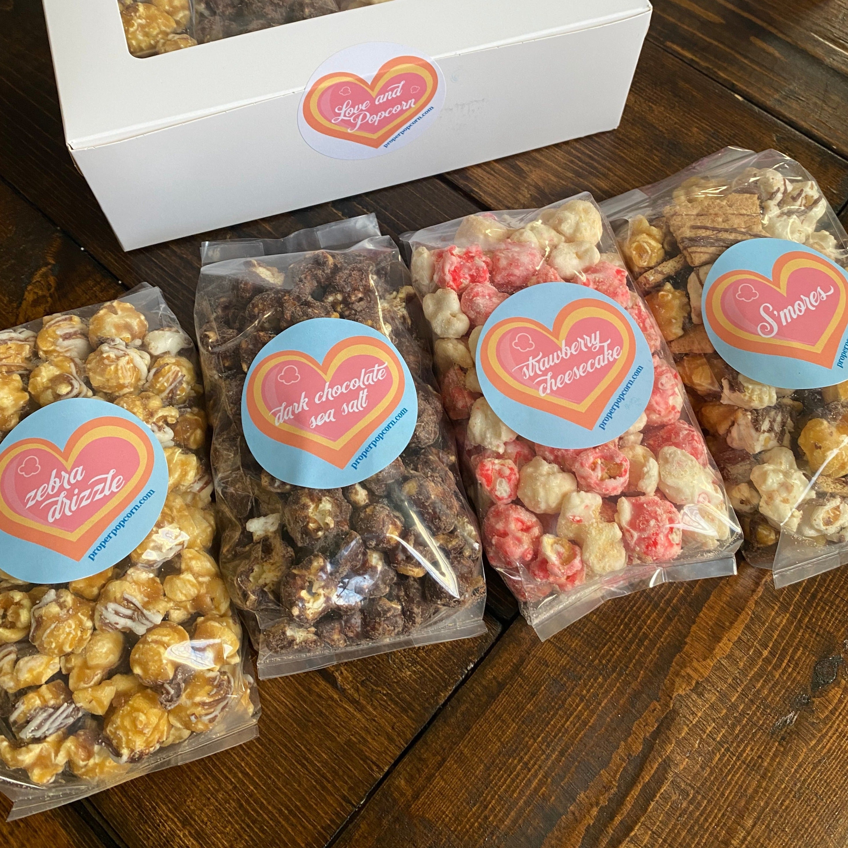 Build A Box - 4 Pack Sampler – Proper Popcorn