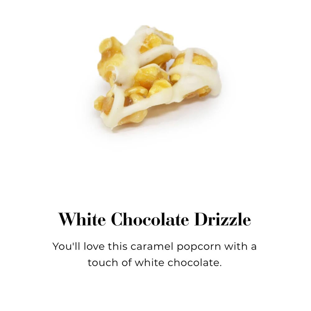 White Chocolate Drizzle * – Proper Popcorn